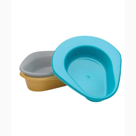 Stackable Bedpan Medegen Gold 2.5 Quart / 2366 mL | Gilgal Medical Supplies Inc