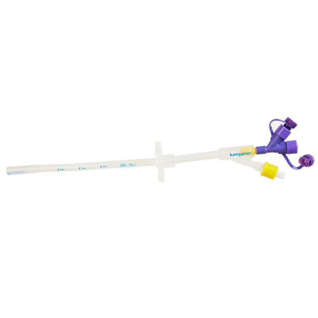 Cardinal Gastrostomy Feeding Tube with Y Ports Kangaroo™ 18 Fr. Silico ...