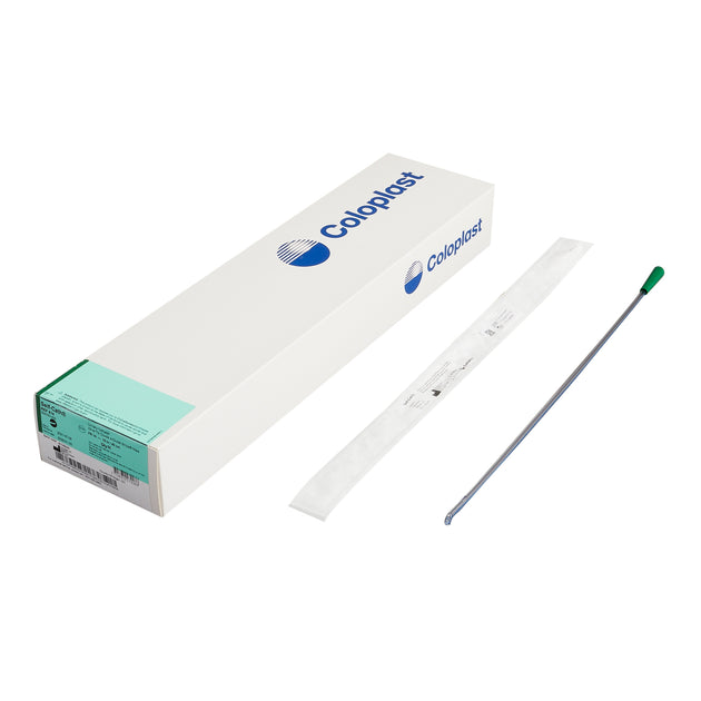 Coloplast Urethral Catheter Self-Cath® Coude Olive Tip Uncoated PVC 14 ...