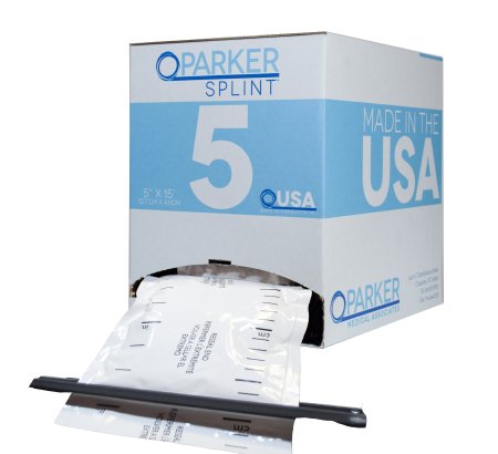 Padded Splint Roll Parker Splint™ 5 Inch X 15 Foot Fiberglass White ...