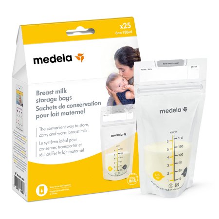 Breast Milk Storage Bag Pump & Save™ 180 mL Plastic | Gilgal Medical ...