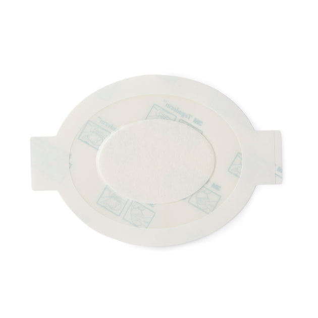 Transparent Film Dressing with Pad 3M™ Tegaderm™ 3-1/2 X 4 Inch Frame ...