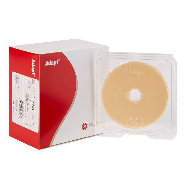 Hollister Adapt Presized Flat Colostomy Barrier Ring, 4" Outer Diamete ...