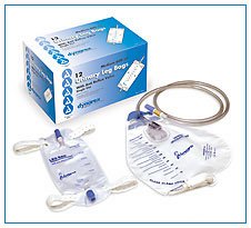 Urinary Drain Bag Anti-Reflux Valve Sterile Fluid Path 2000 mL Vinyl ...