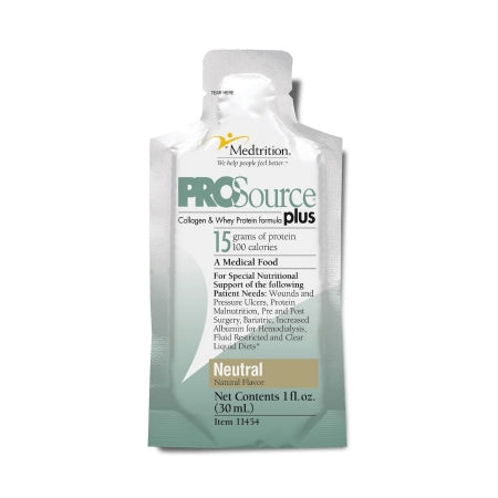 Oral Supplement ProSource® Plus Neutral Flavor Liquid 1 oz. Pouch ...