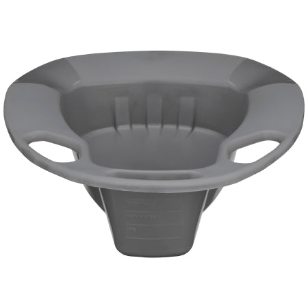 Stackable Bedpan Graphite 2 Quart / 1893 mL | Gilgal Medical Supplies Inc