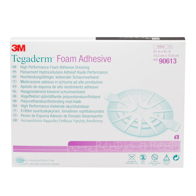 Solventum Corporation Foam Dressing 3M™ Tegaderm™ High Performance 5-5 ...