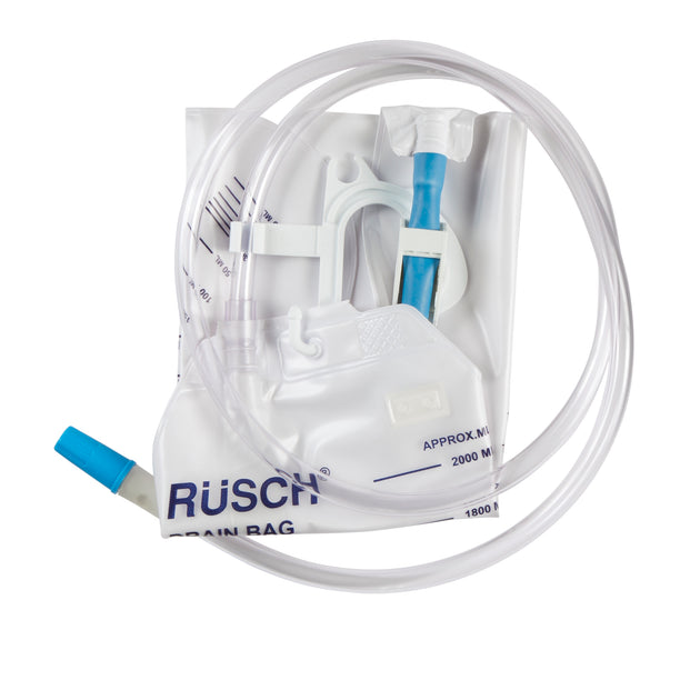Teleflex Urinary Drain Bag Rusch® Anti-Reflux Valve Sterile 2,000 mL V ...