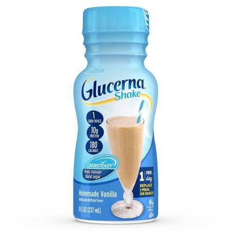 Oral Supplement Glucerna® Original Shake Vanilla Flavor Liquid 8 oz. B ...