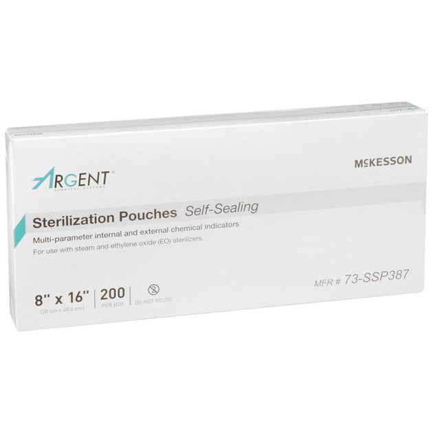 Sterilization Pouch McKesson Argent™ Sure-Check® Ethylene Oxide (EO) G ...