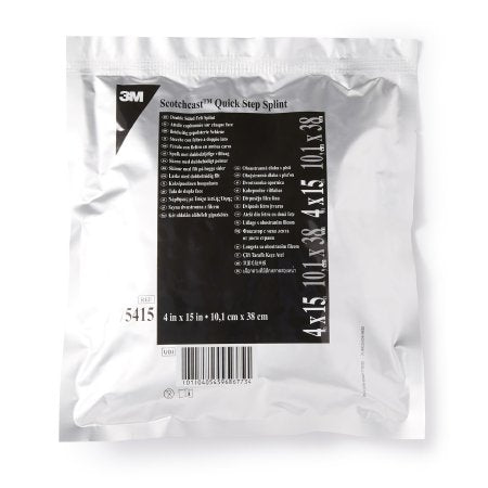 Padded Precut Splint 3M™ Scotchcast™ Quick Step Double Sided Felt 4 X ...