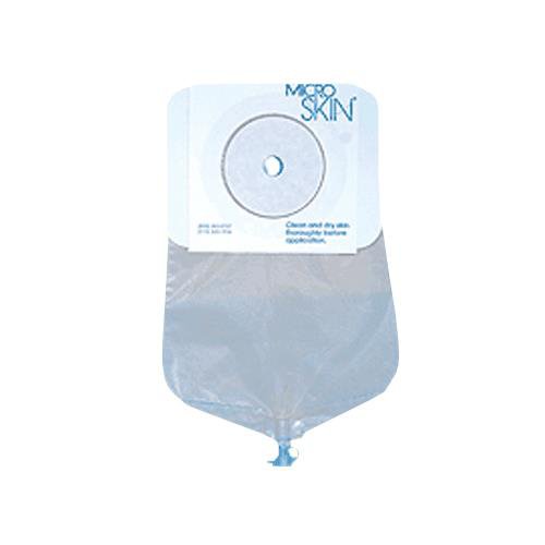 Cymed Urostomy Pouch MicroSkin® 86300W One-Piece System 9 Inch Length ...