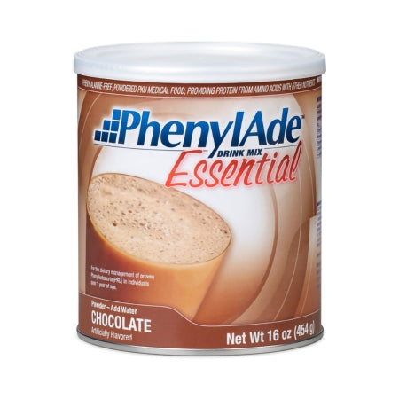 Oral Supplement PhenylAde® Essential Chocolate Flavor Powder 16 oz. Ca ...