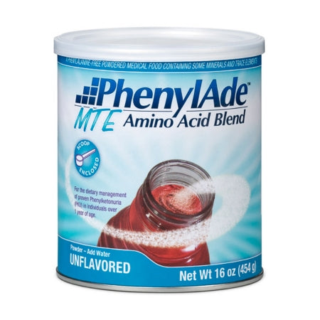Oral Supplement PhenylAde® MTE Amino Acid Blend Unflavored Powder 16 o ...