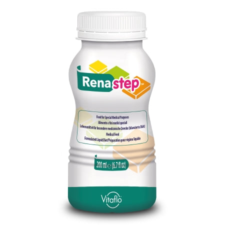 Pediatric Oral Supplement Renastep™ Vanilla Flavor 6.7 oz. Bottle Liqu ...