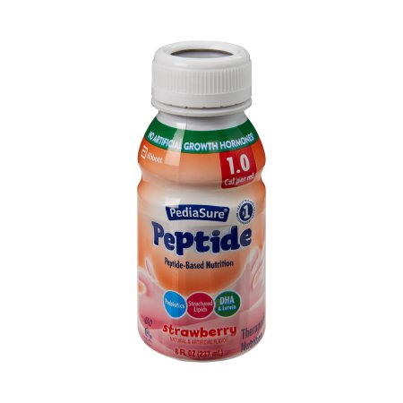 Pediatric Oral Supplement PediaSure® Peptide 1.0 Cal Strawberry Flavor ...