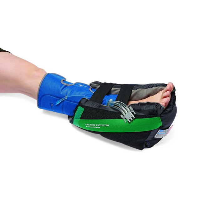 Medline HeelMedix Advanced Heel Protector with Stabilizing Wedge, Stan ...