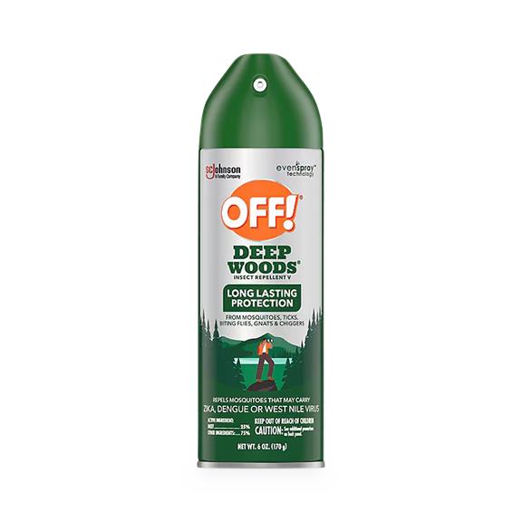 SC Johnson Deep Woods Insect Repellent, Aerosol, 6 oz. | Gilgal Medical ...