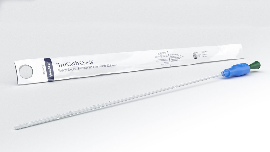 HR Healthcare Urethral Catheter TruCath Oasis™ Straight Tip Hydrophili ...