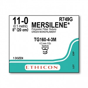 Mersilene Micropoint Spatula Nonabsorbable Sutures | Gilgal Medical ...