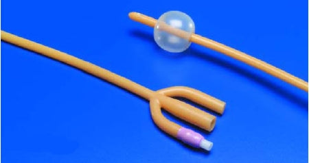 Foley Catheter Dover™ 3-Way Standard Tip 30 cc Balloon 18 Fr. Silicone ...
