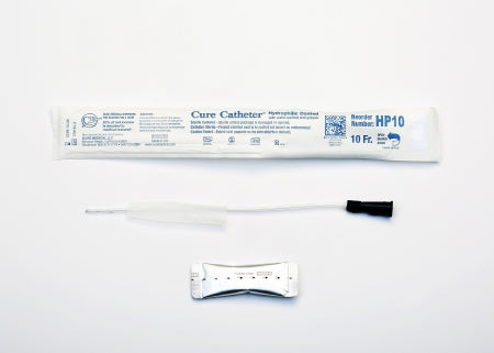 Urethral Catheter Cure Catheter™ Straight Tip Hydrophilic Coated Plast ...