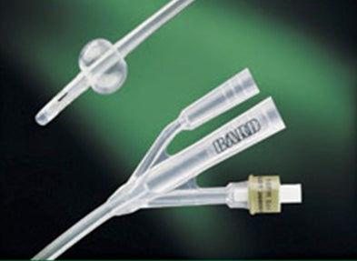 Foley Catheter Lubri-Sil® I.C. 3-Way Standard Tip 30 cc Balloon 20 Fr ...