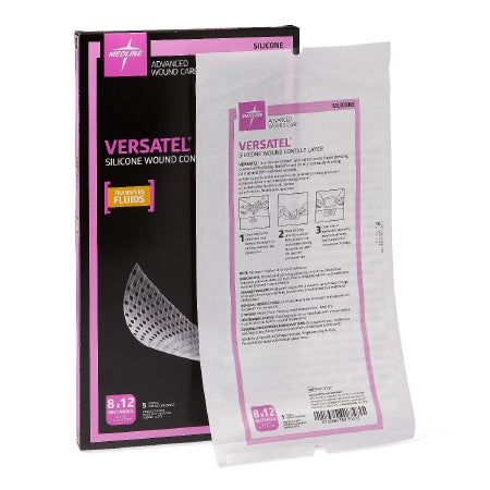 Wound Contact Layer Dressing Versatel™ 8 X 12 Inch Silicone Rectangle ...