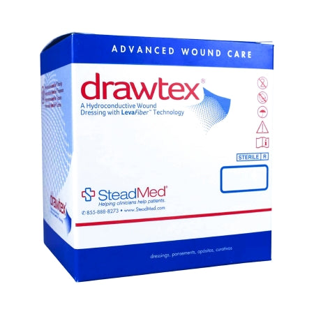 Hydroconductive Wound Dressing Drawtex® 3 X 30 Inch Fiber Roll Sterile ...