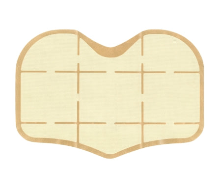 Super Absorbent Dressing Eclypse® Contour 12 X 20 Inch Cellulose / Cry ...