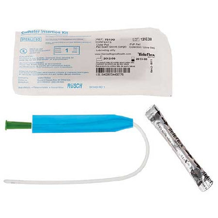 Urethral Catheter Kit FloCath® QUICK™ Straight Tip 8 Fr. Hydrophilic C ...