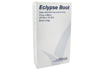 Super Absorbent Dressing Eclypse® Boot 28 X 32 Inch Cellulose Sterile ...