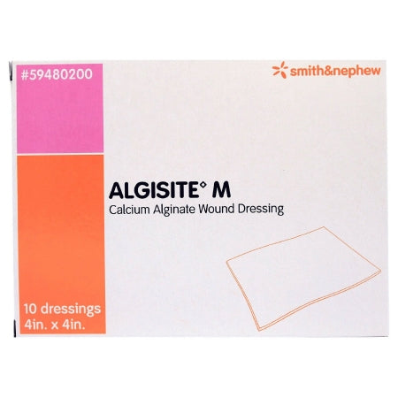 Alginate Dressing AlgiSite M 4 X 4 Inch Square Calcium Alginate Steril ...