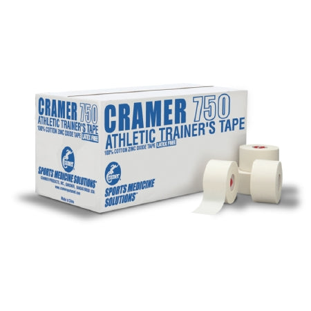 Athletic Tape Cramer® 750 Cotton / Zinc Oxide 1-1/2 Inch X 15 Yard Whi ...