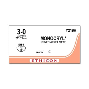 Monocryl Undyed Sutures – Gilgal Medical Supplies Inc