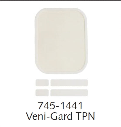 I.V. Dressing Veni-Gard® TPN Film 4 X 5 Inch Sterile | Gilgal Medical ...
