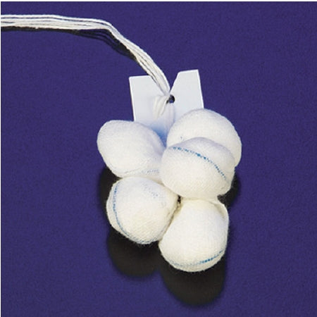 Surgical Tonsil Sponge Cotton / Gauze 3/4 Inch Diameter 5 Count Pack S ...