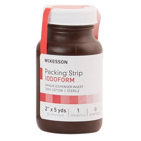 Wound Packing Strip Antiseptic Cotton Iodoform X-Large 2 Inch X 5 Yard ...